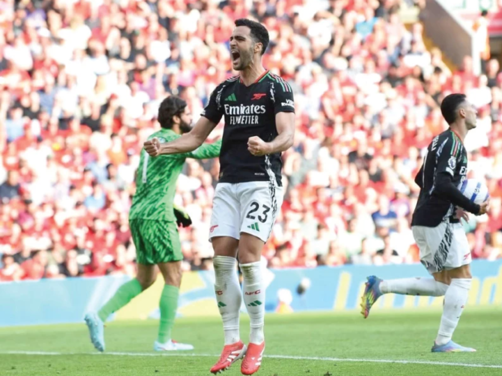 Arsenal Stage Comeback to Earn Draw at Anfield - Pak Correspondent